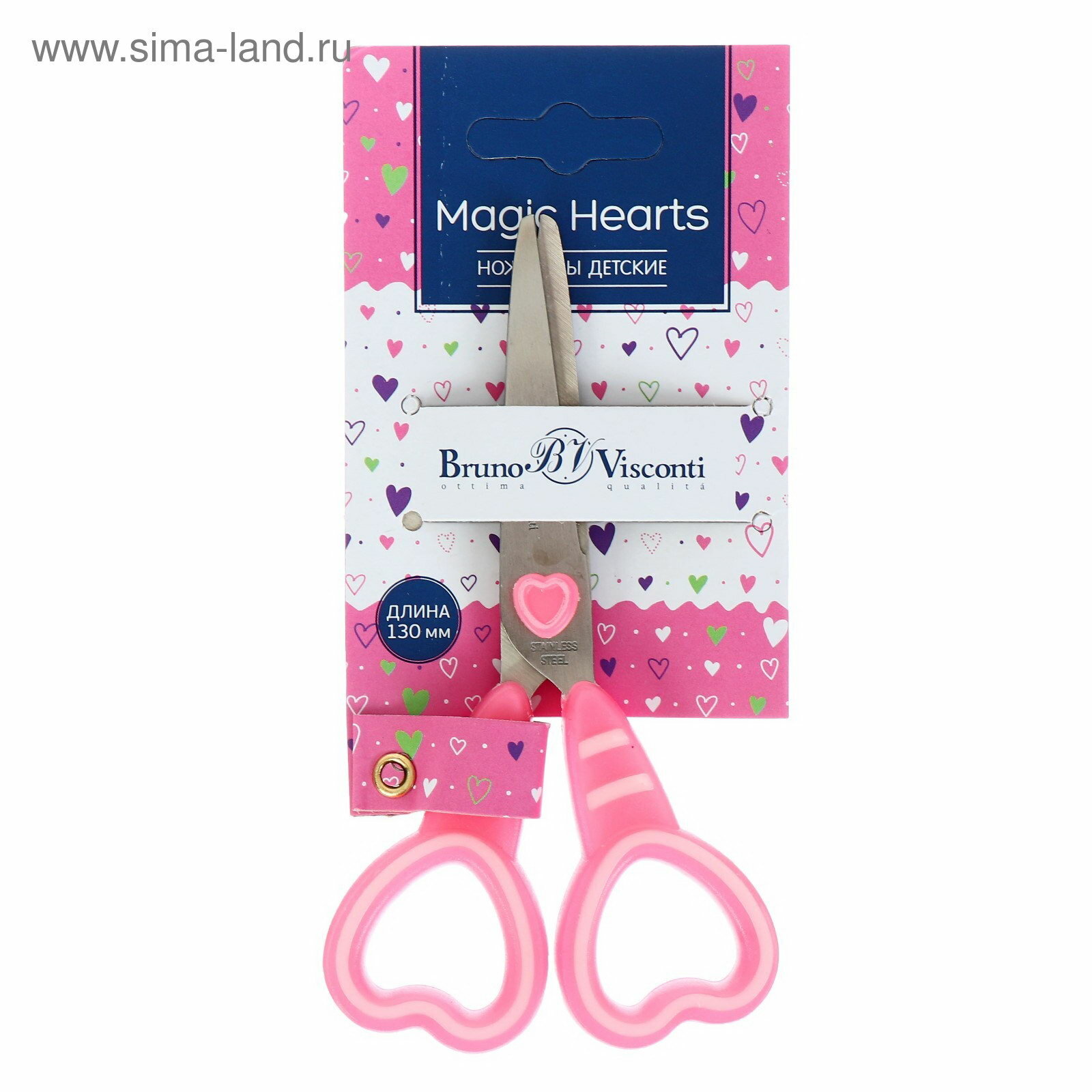 Ножницы детские 13 см Magic Hearts, особенность ножниц: детские