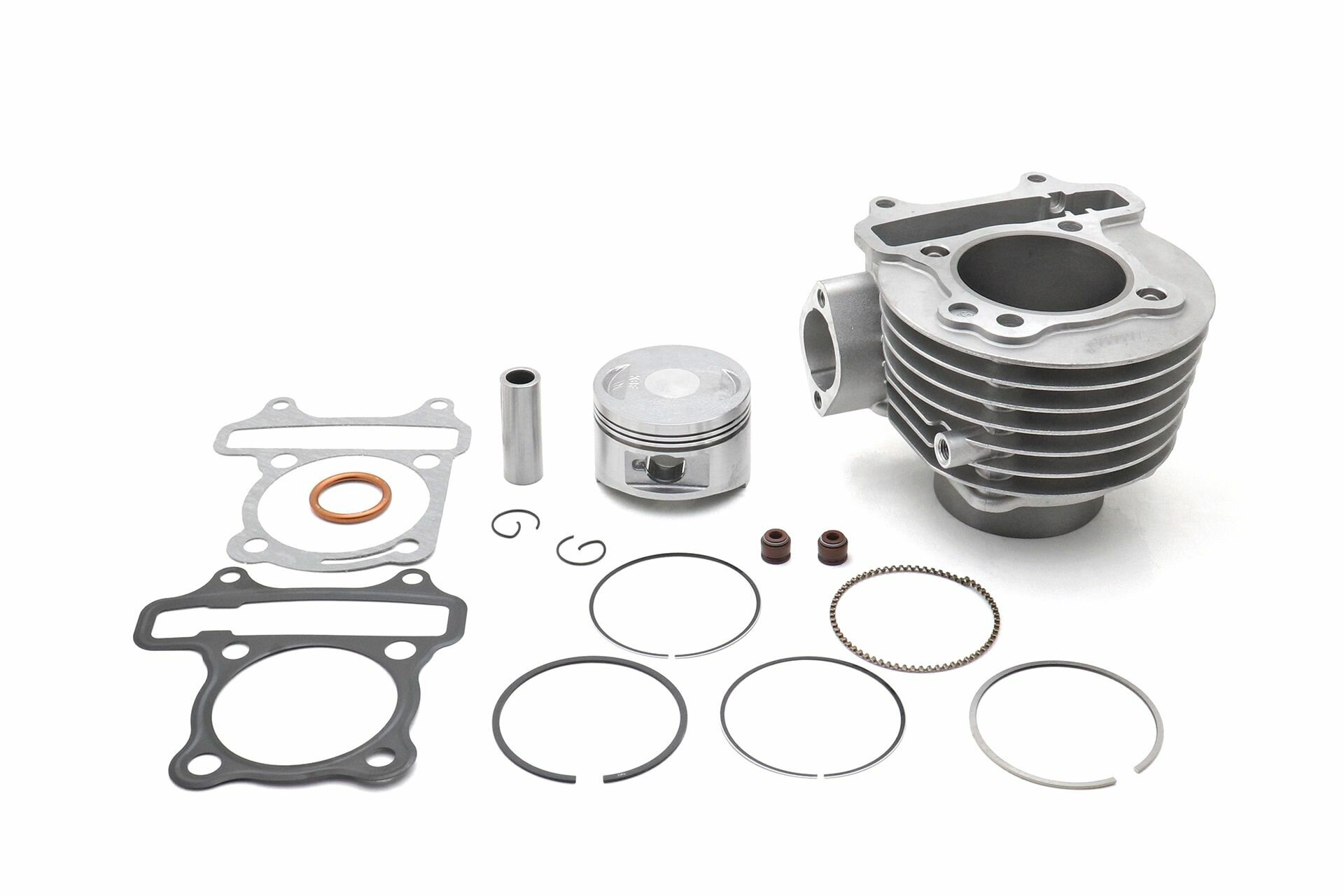 Поршневая группа 157QMJ 150см3 57,4мм (цил, порш, кольца, палец) "TMMP/KMOTO"