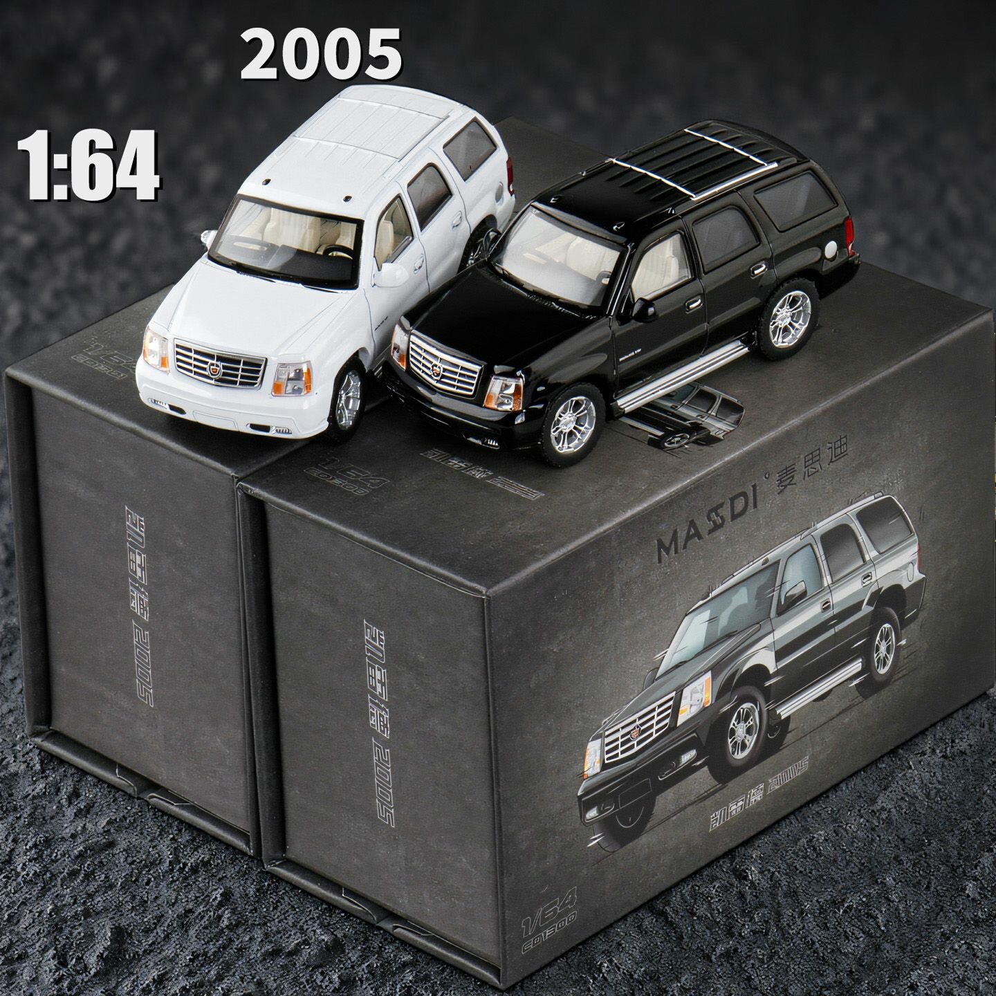 Миниатюрная модель автомобиля из литого металла Кадиллак Эскалейд 2025 SUV модель автомобиля Игрушки 1:64 Cadillac Escalade 2025 SUV
