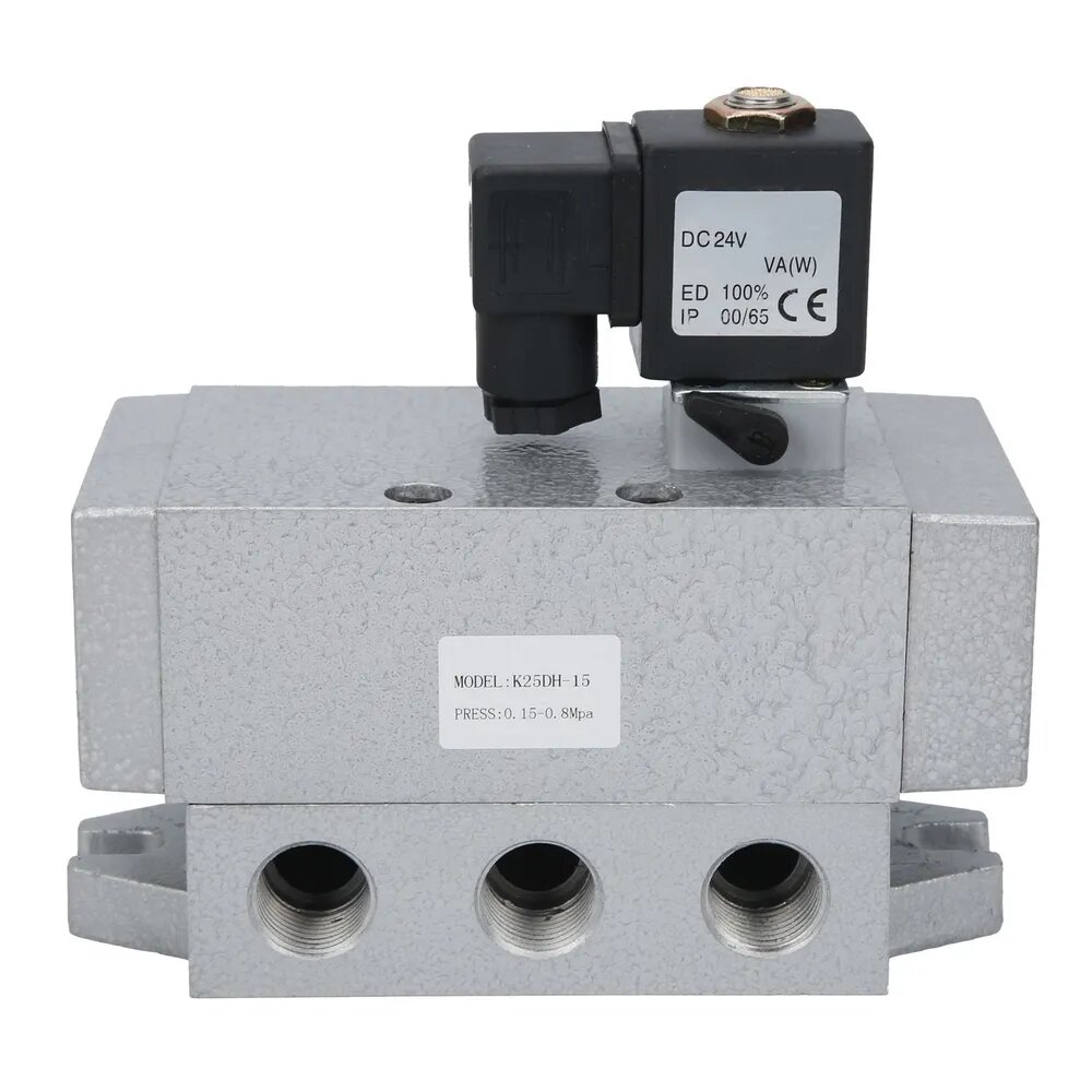 Электроклапан G1/2", 2-поз. 5-ход, K25DH-15DC24V