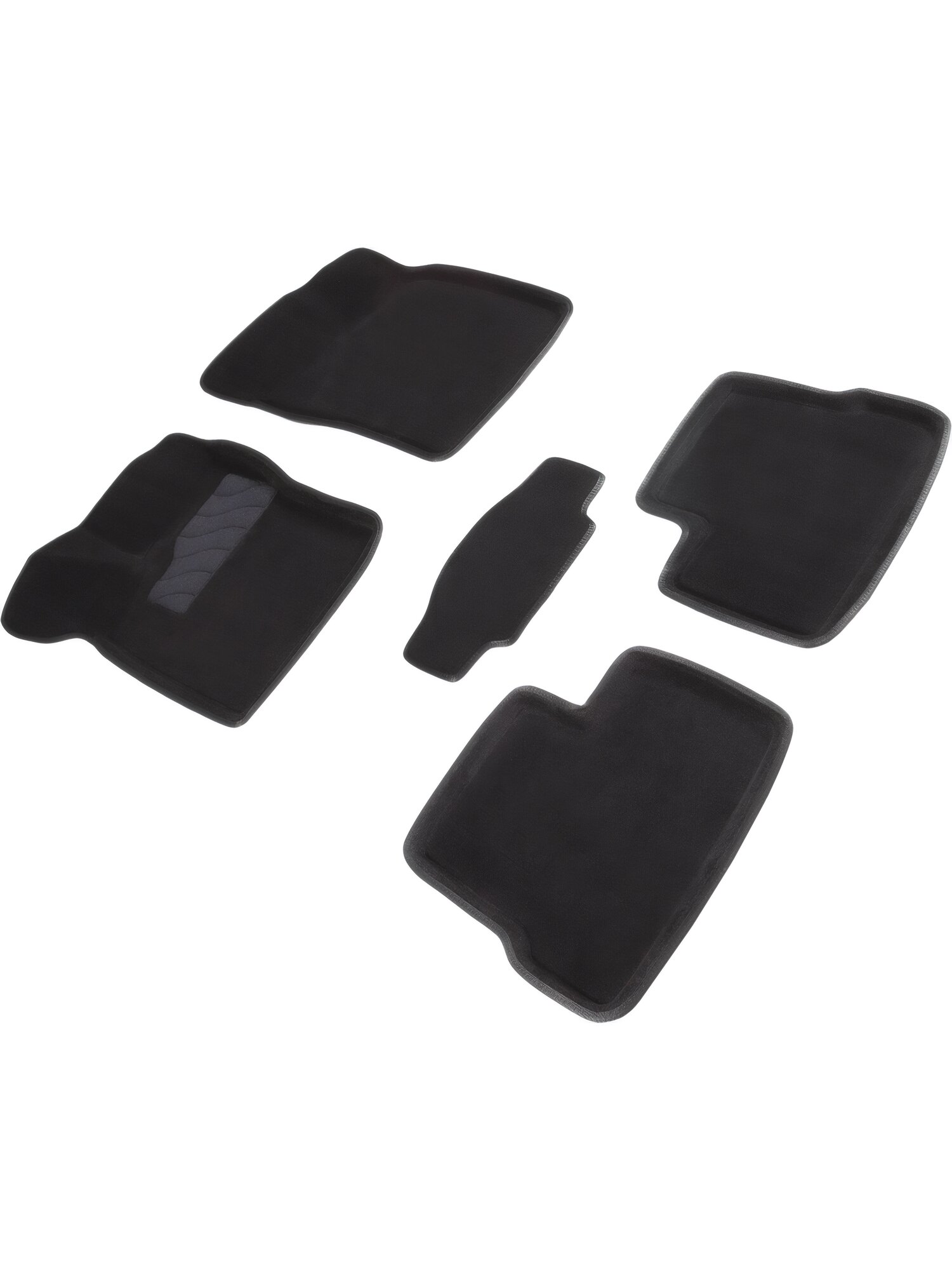 Ворсовые 3D коврики Seintex для Daewoo Nexia 1994-2016 (71709)