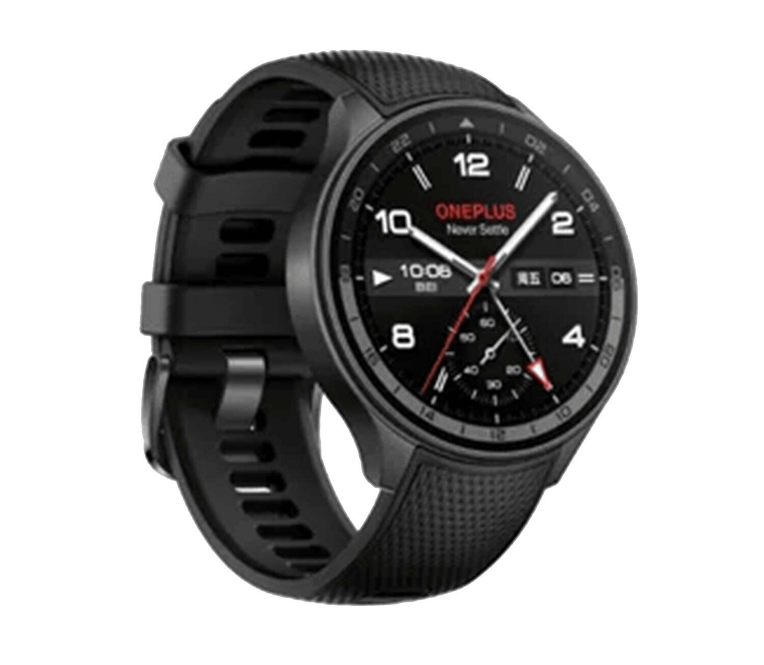 Умные часы OnePlus Watch 2R 47мм, Gunmetal Gray (Серый металик)