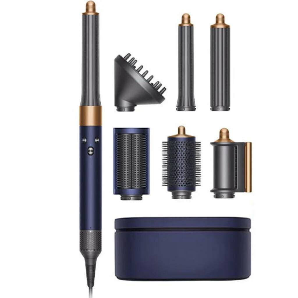 Стайлер Dyson Airwrap Complete Long HS05 Diffuser Edition, Prussian Blue/Copper + кейс