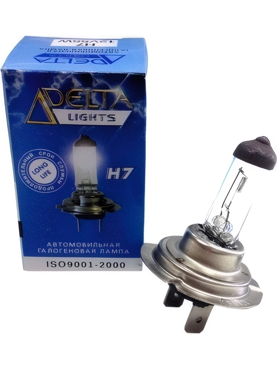 Галогеновая лампа DELTA H7 12v 55w