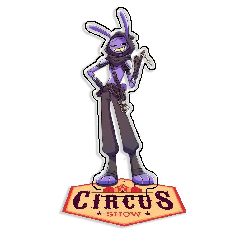 Фигурка The Amazing Digital Circus Джакс Помни Зуббл Bandai акриловая mxt71-22