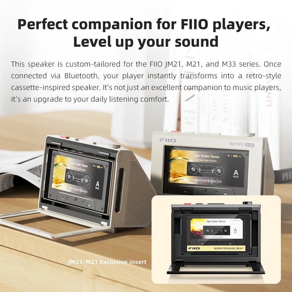 FIIO RETRO BOX Bluetooth-колонка — фото 1