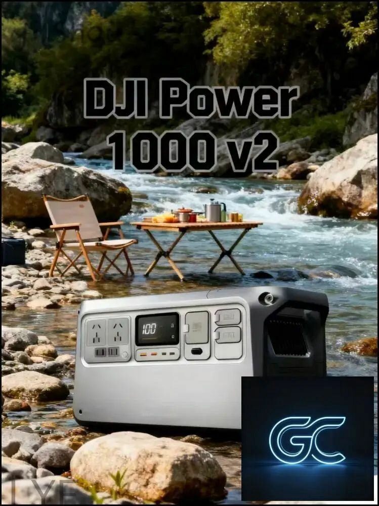 Бестселлер DJI Power 1000 V2, портативный источник энергии для отдыха
