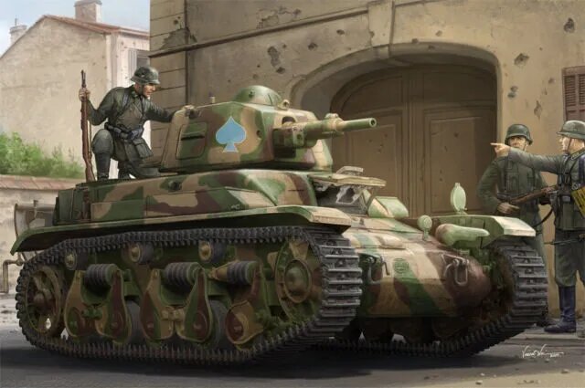 HOBBYBOSS 83893 1/35 French R39 сборная модель танка, ABS пластик