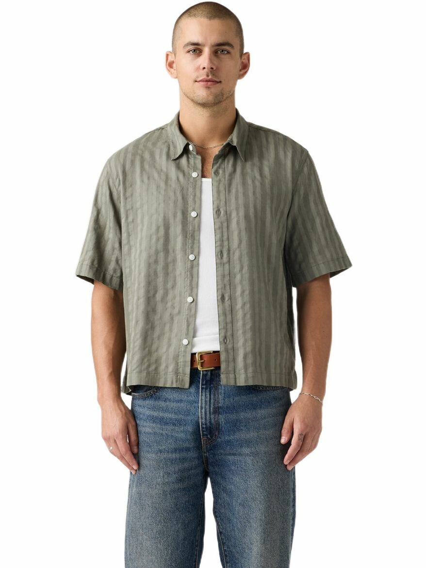 Рубашка Men Short Sleeve Lama Boxy Shirt