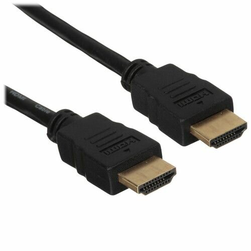 Кабель соединительный, разъемы HDMI - HDMI , длина 5 м, цвет- черный