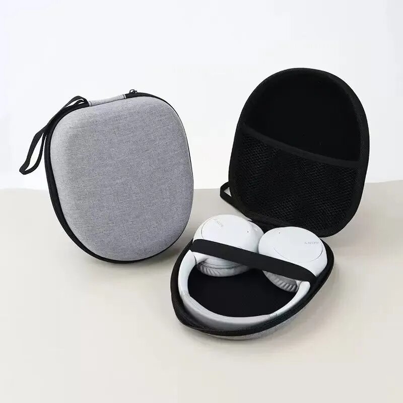 Чехол (кейс, сумка) для полноразмерных наушников с ремешком (JBL Tune 710, 720BT, 760NC, 450, 520BT, 660NC и др.)