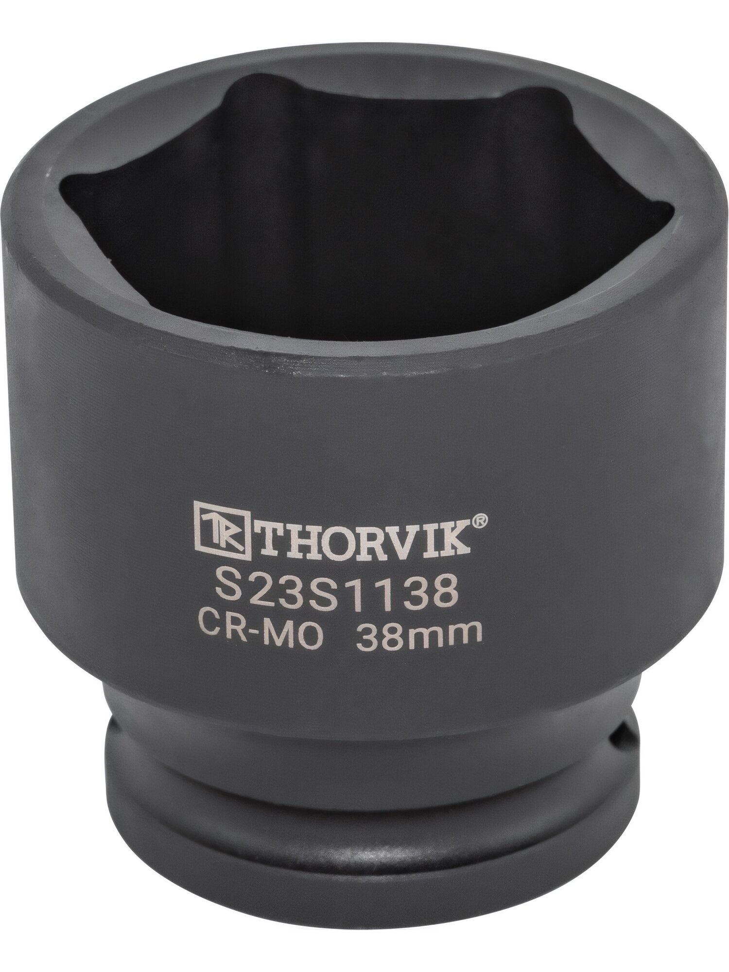 Головка торцевая ударная 1/2"DR, 38 мм Thorvik S23S1138