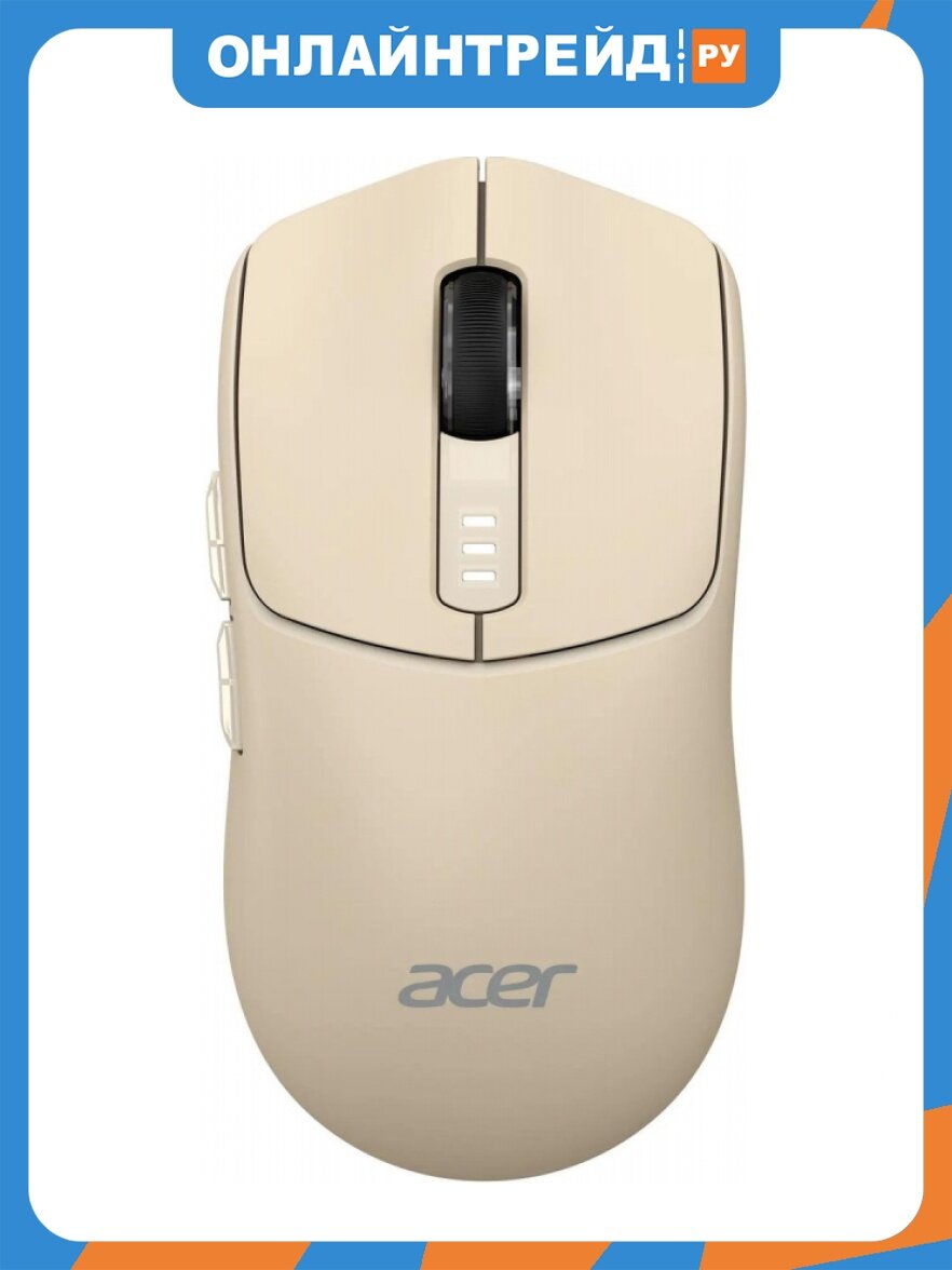 Мышь Acer OMR312 бежевый (ZL. MCECC.037)