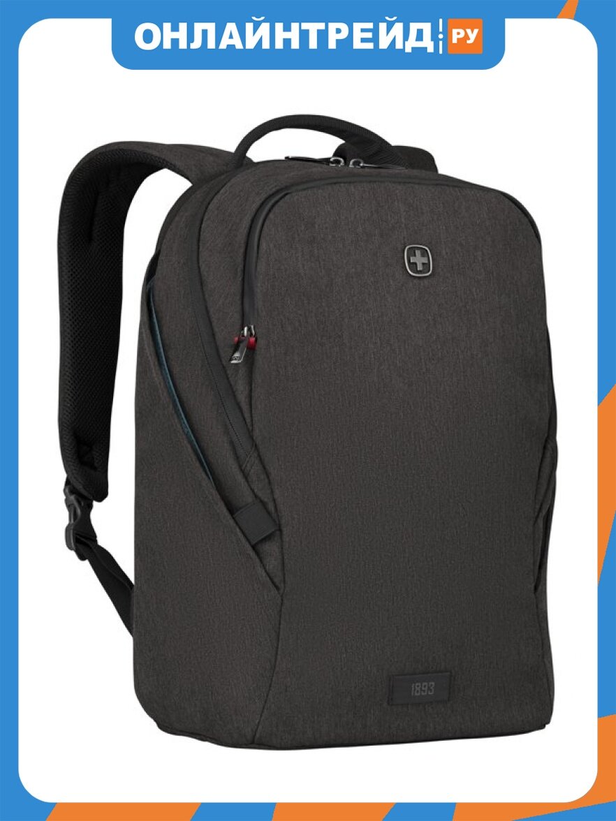 Рюкзак Wenger MX Light 16, серый, 21 л