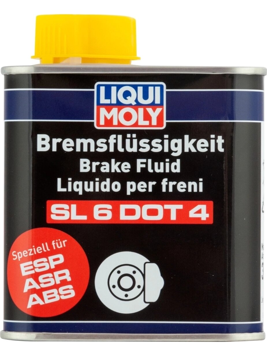 Тормозная жидкость Liqui Moly Bremsflussigkeit SL6 DOT 4 0,5л