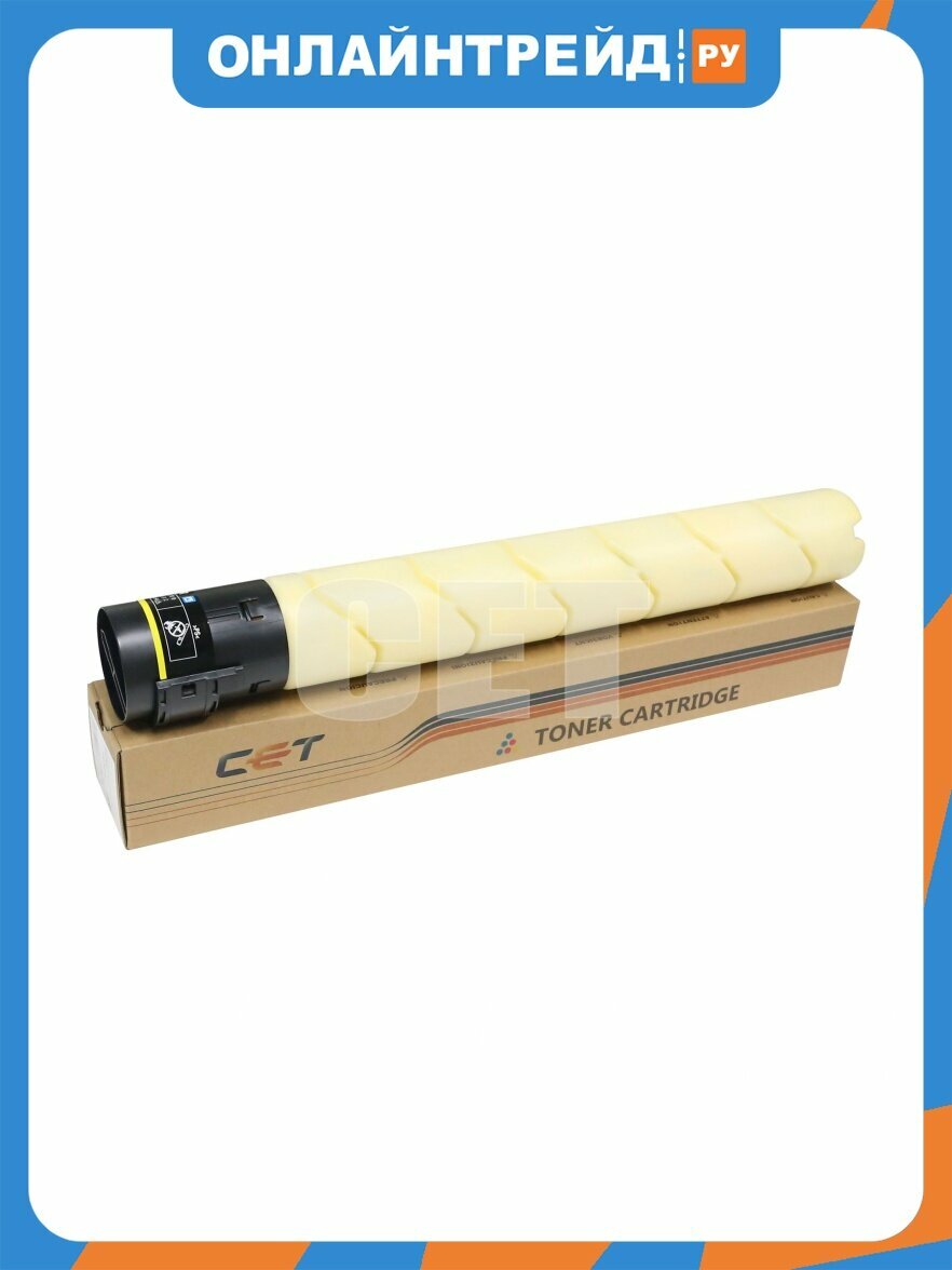 Тонер-картридж Cet (NF6) TN-321Y для KONICA MINOLTA Bizhub C224/C284/C364/C224e/C284e () Yellow, 527г