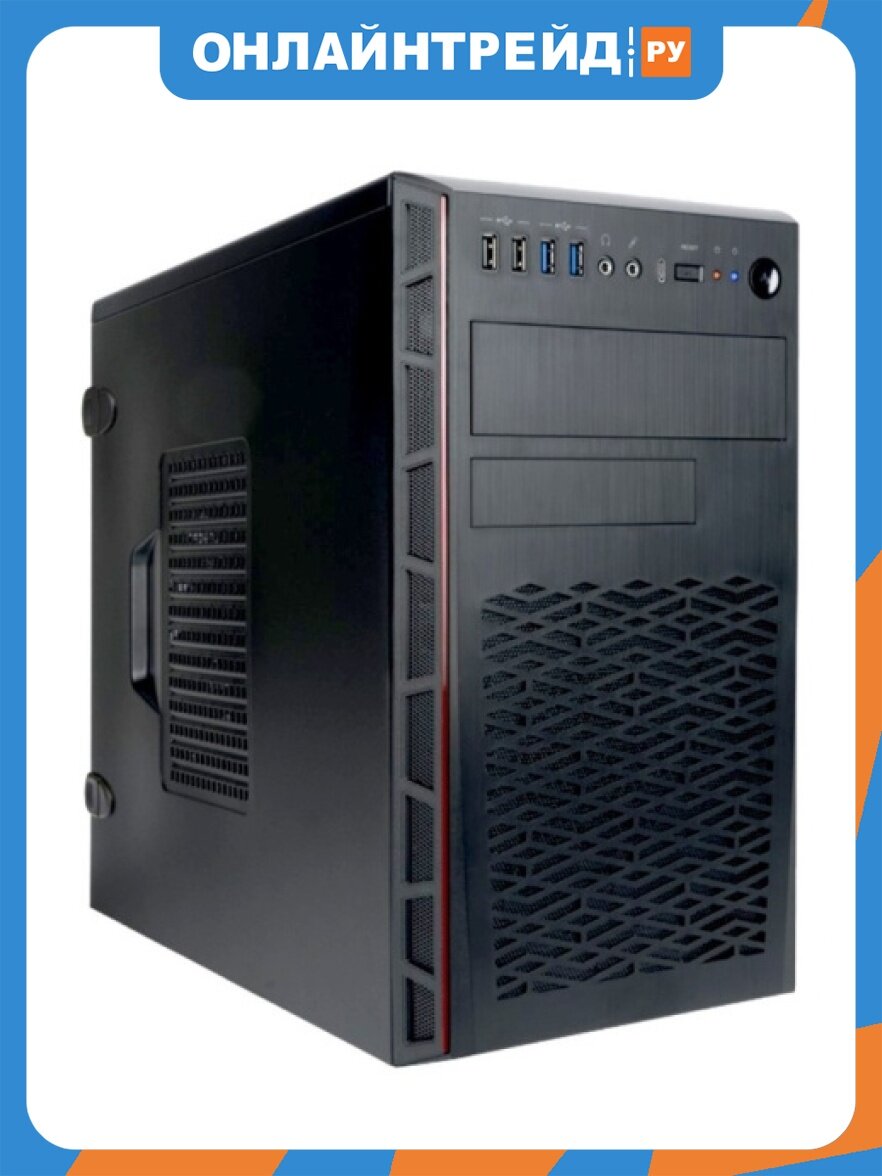 Корпус с блоком питания Inwin EMR065 500W Black (6197047)