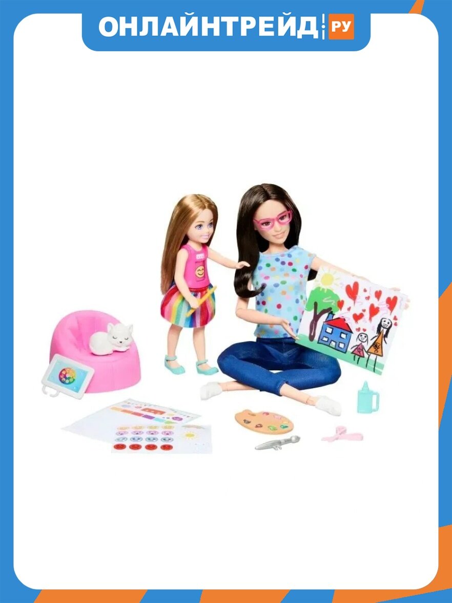 Игровой набор Barbie HRG48 Художественная мастерская, серия You Can Be Anything