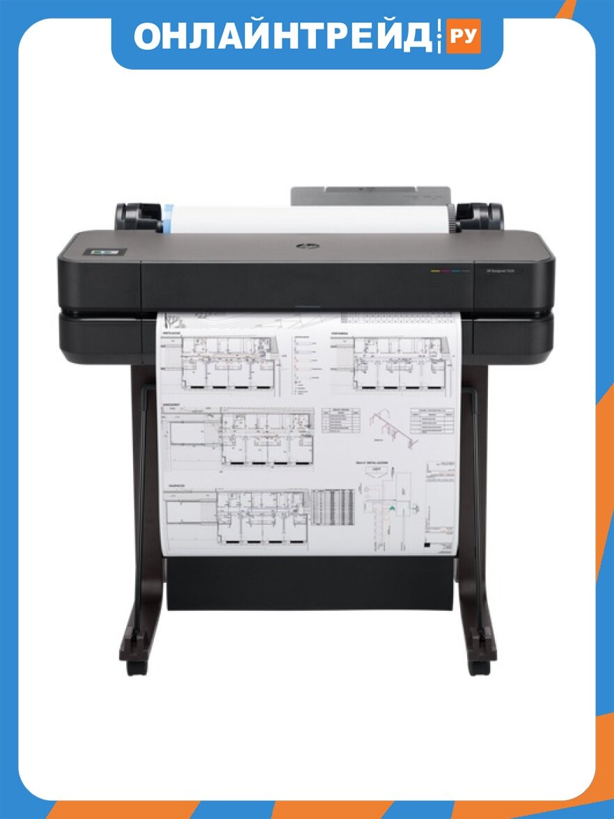 Плоттер HP DesignJet T630 24" A1 (со стендом)