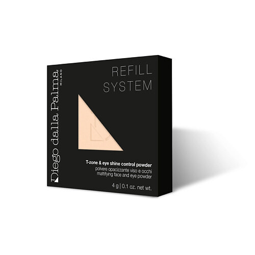 DIEGO DALLA PALMA MILANO Пудра для лица и глаз матирующая T-Zone & Eye Shine Control Powder Refill System, № 344, 4 г № 344