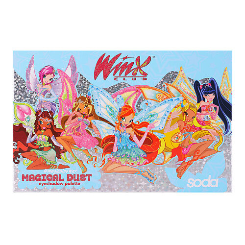SODA Палетка теней Magical Dust #magicalpower. Коллекция Winx, 19,5 г