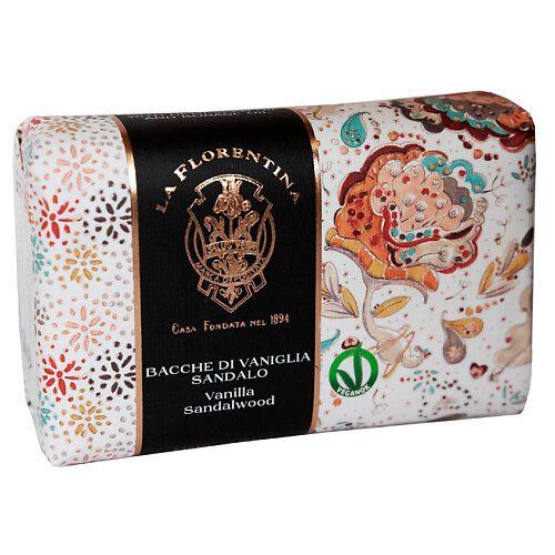 LA FLORENTINA Мыло Vanille & Sandal wood. Ваниль и Сандаловое дерево, 270 г