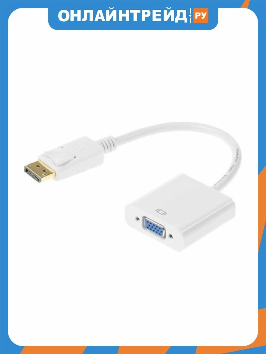 Переходник Behpex DisplayPort (m)-VGA (f)