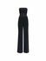 Комбинезон Elie Saab Embellished-trim strapless jumpsuit, размер 42