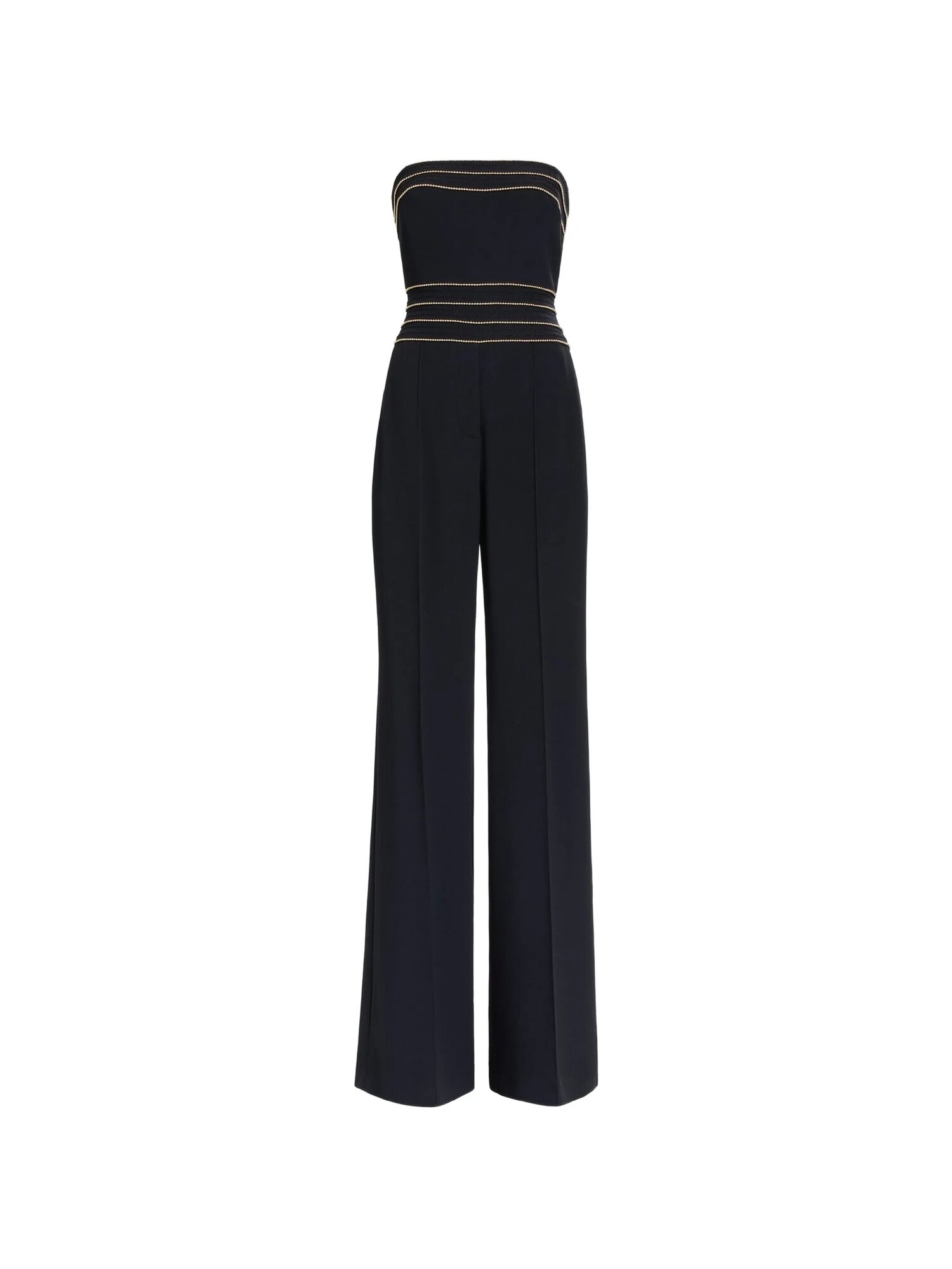 Комбинезон Embellished-trim strapless jumpsuit