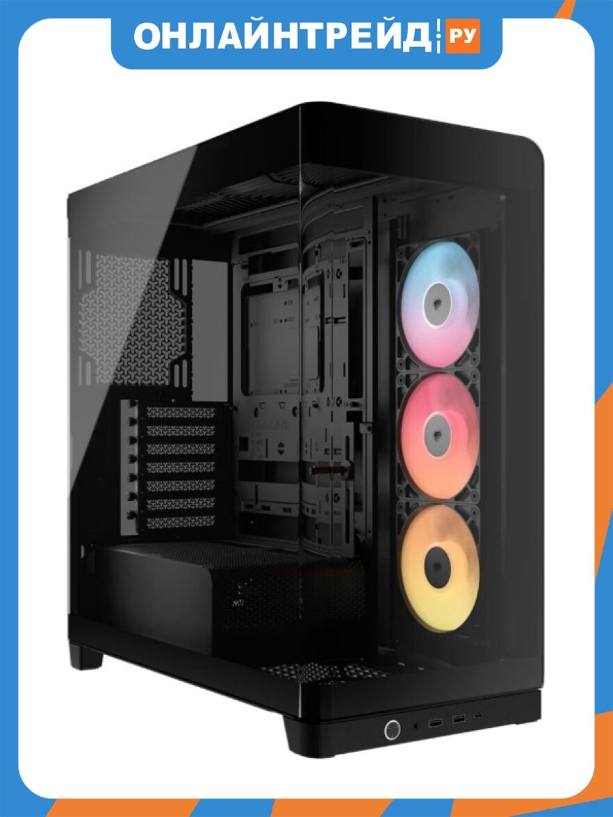 Корпус Corsair Case Frame 4500X RS-R ARGB, черный