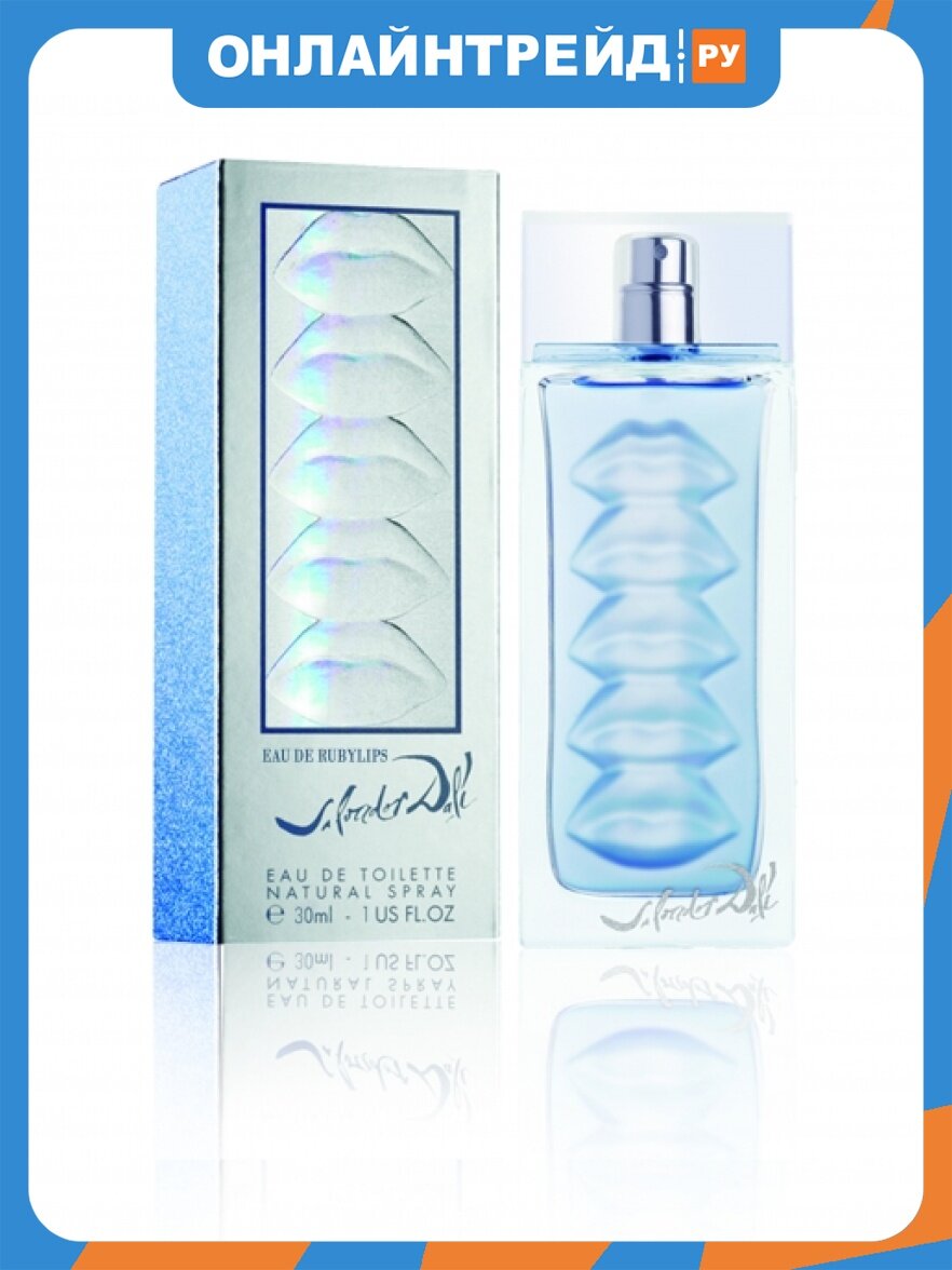 Женская туалетная вода Salvador Dali Eau De Rubylips, 30 мл