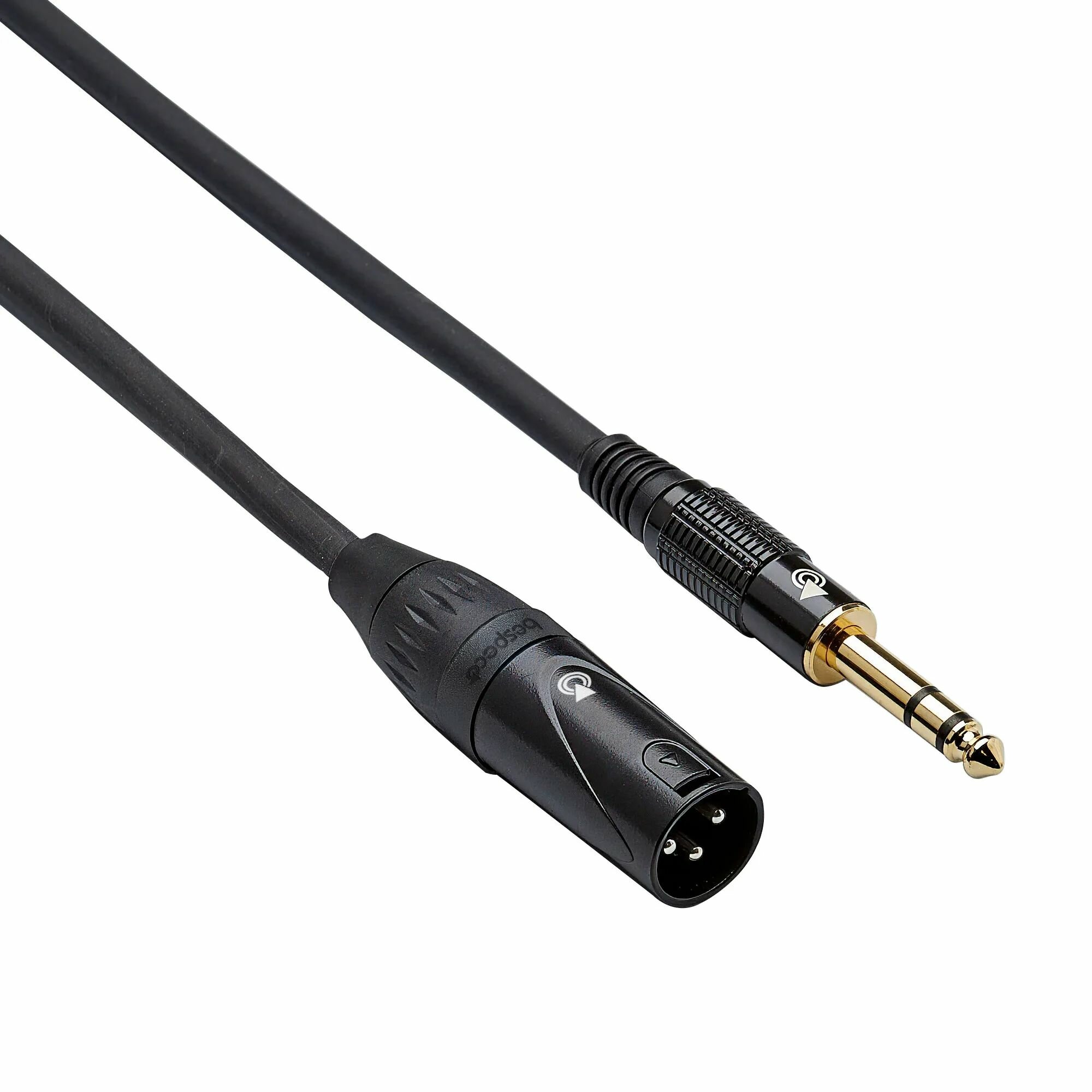 Инструментальный кабель Bespeco EASX600 XLR (папа) — Jack 6.3 мм 6 м