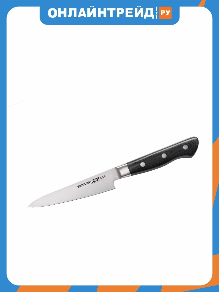 Нож кухонный универсальный Samura Pro-S, 115 мм, G-10 (SP-0021/K)
