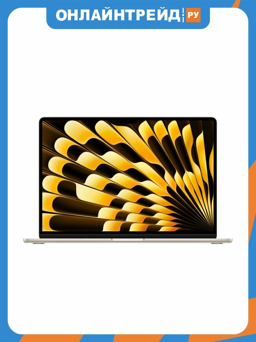 Ноутбук Apple MacBook Air 13.6"/2026/10-core M5 chip 10-core GPU/16GB/1TB SSD, A3449, MDHC4ZP/A, Starlight