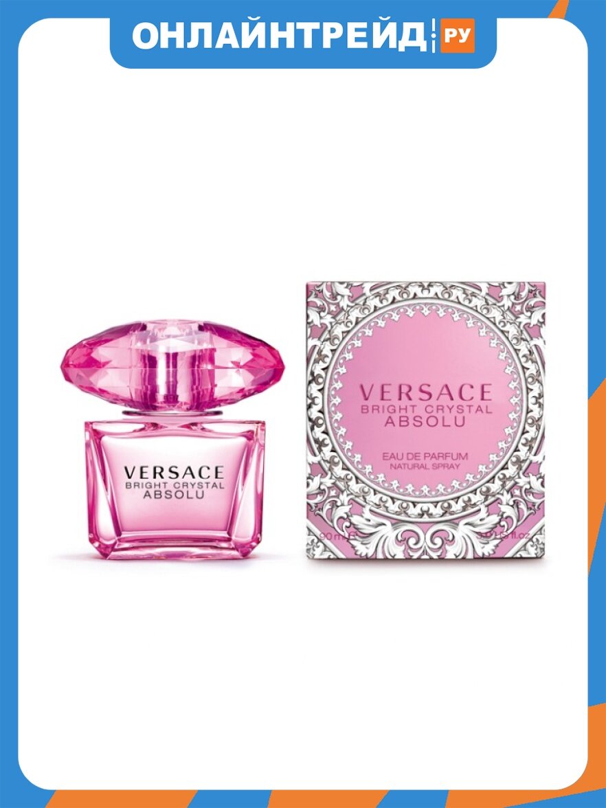Женская парфюмерная вода Versace CRYSTAL BRIGHT ABSOLU, 90 мл
