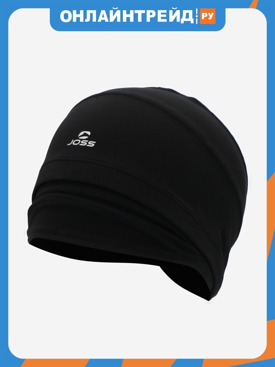 Шапочка для плавания Joss полиамидовая чёрный, one size, 102149JSS-B1