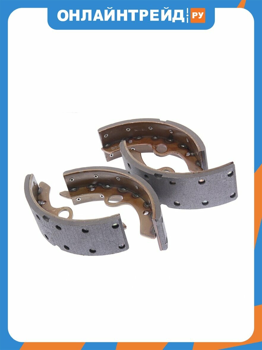Колодки тормозные барабанные Mando MTLH09, 4 шт