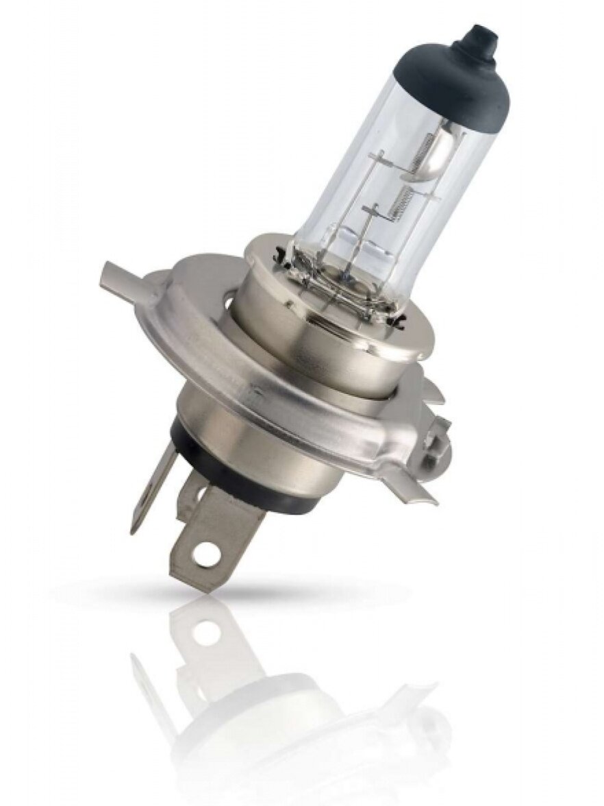 Лампа автомобильная Philips H4 Vision 12V 60/55W, 1шт, 12342PRB1