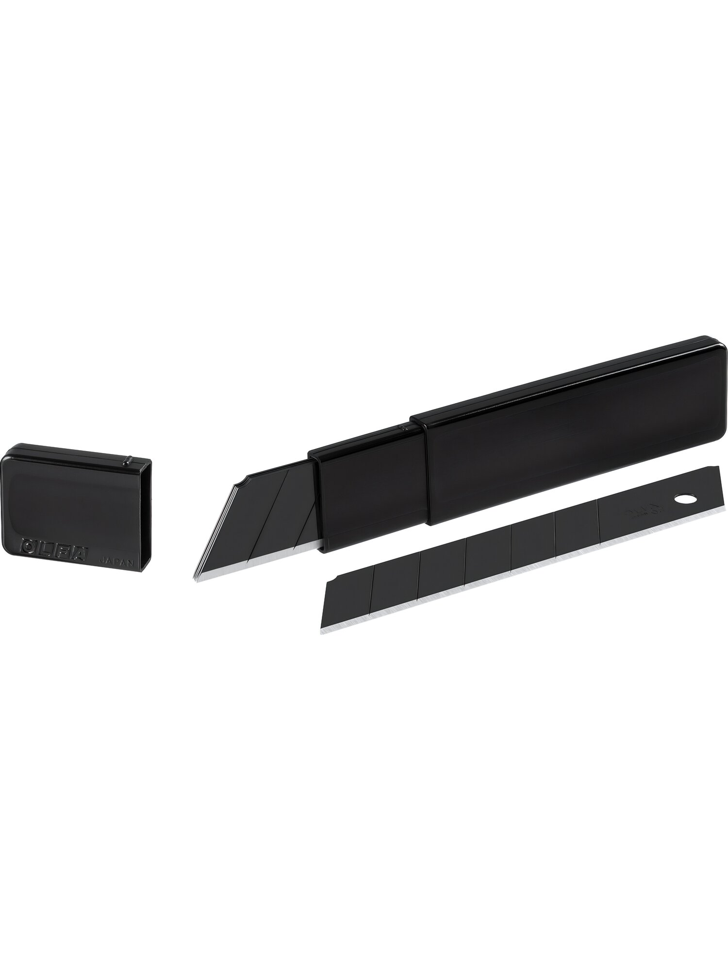 Сегментированные лезвия OLFA EXCEL BLACK, 25 х 126 х 0.7 мм, 5 шт — фото 1