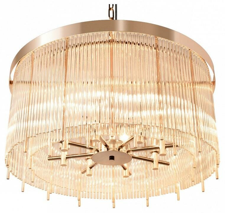 Люстра Loft it Montana 10299 600 French gold цвет плафона подвески Прозрачный, цвет арматуры Золото