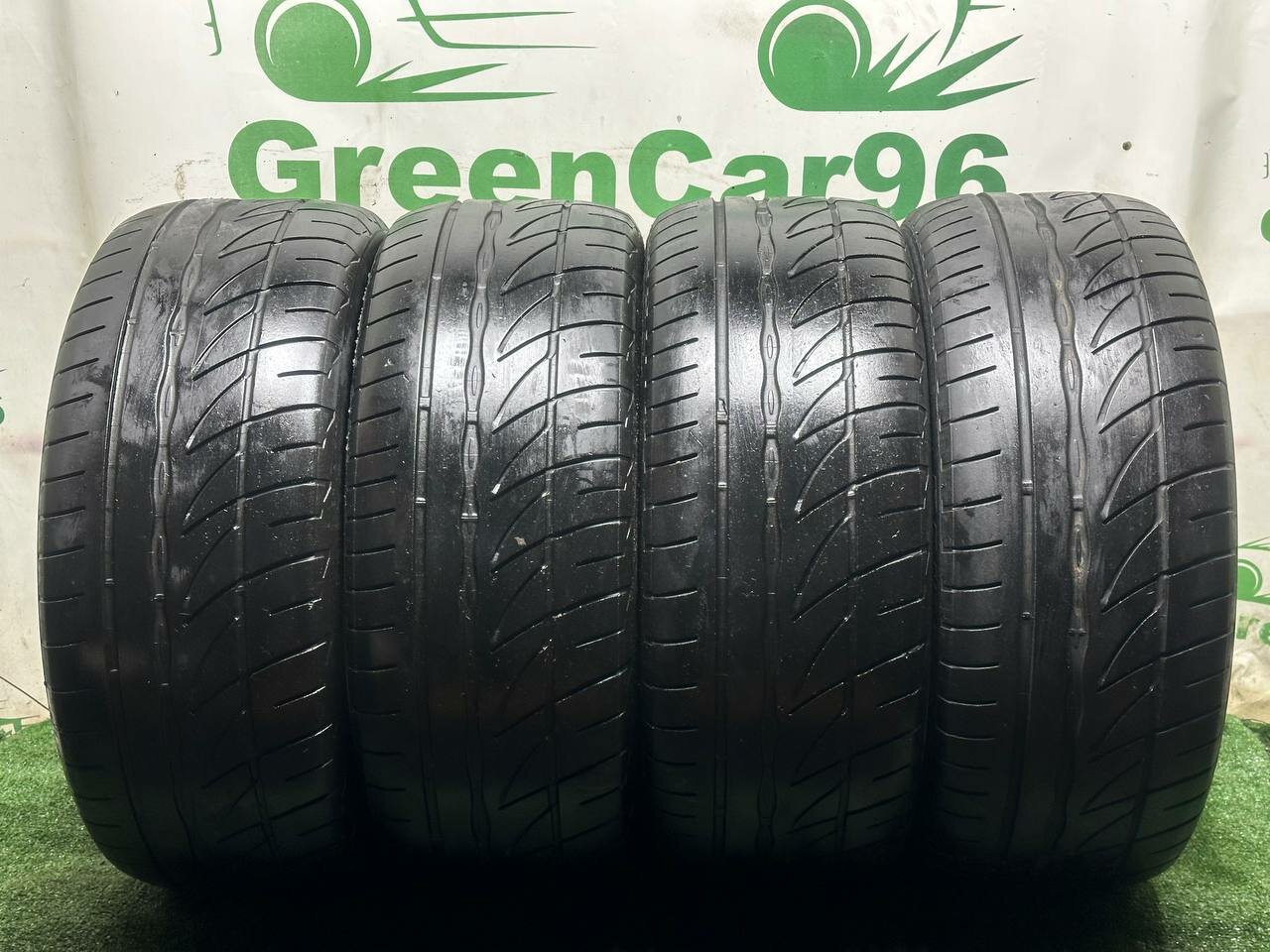 Комплект (4 шт) летних БУ шин Bridgestone Potenza RE002 Adrenalin 225/50 R17 38% износ GKR061583