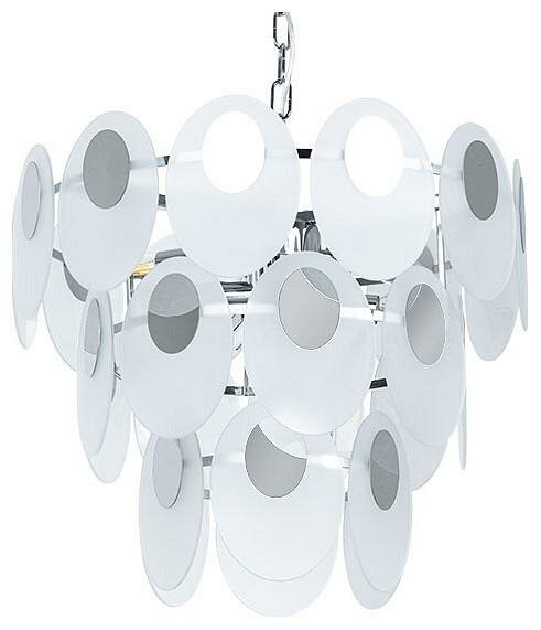 Люстра Arte Lamp Rosabella A4067LM-7CC цвет плафона подвески Белый, цвет арматуры Хром