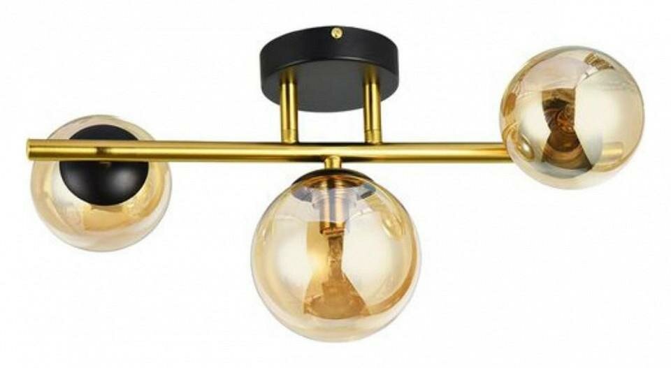 Потолочный светильник Arte Lamp Gem1n1 A2243PL-3PB цвет плафона подвески Оранжевый, цвет арматуры Медь