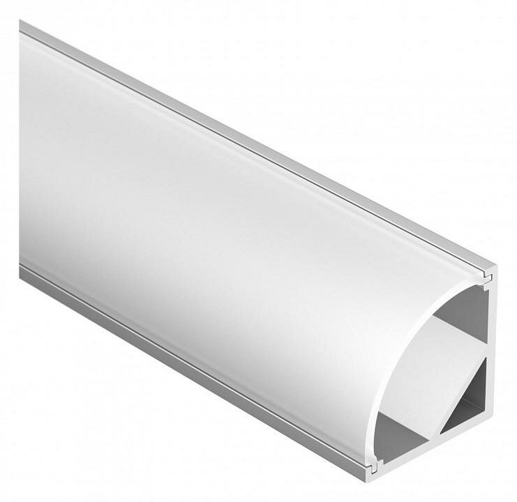 Профиль алюминиевый Arlight ARH-KANT-H16-2000 ANOD 016178 цвет серый