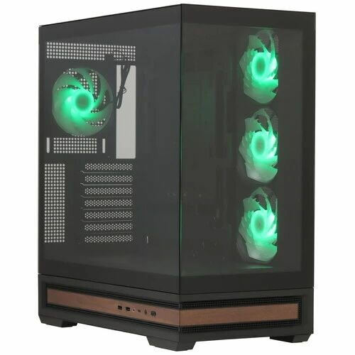 Компьютерный корпус ZALMAN P40 NAMU (P40 NAMU Black) черный - Midi Tower, ATX, USB 3.2 Gen 1 Type-A, USB 3.2 Gen 2 Type-C