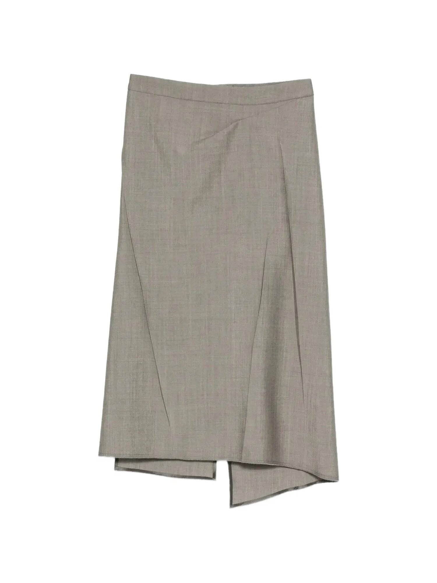 Юбка Asymmetric-hem midi skirt