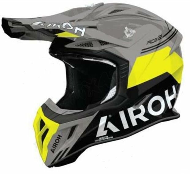 Шлем Airoh Aviator Ace 2 Fury Yellow Gloss L
