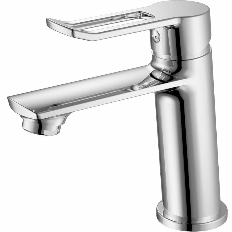 Смеситель для раковины Haiba HB556 HB10556 хром, рычажное управление, латунь