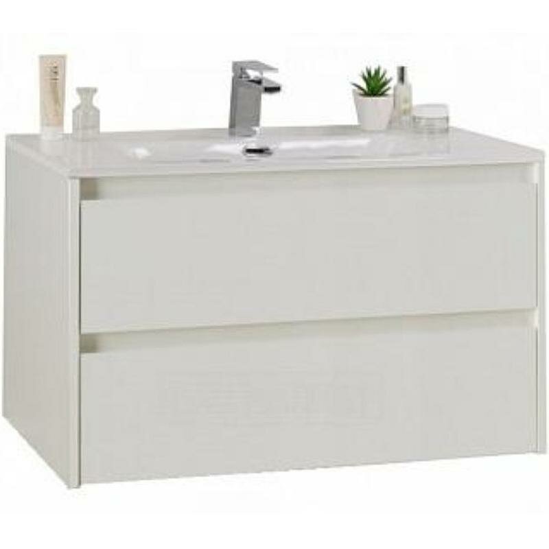 Тумба под раковину BelBagno Kraft 100 KRAFT-1000-2C-SO-BO подвесная Bianco Opaco