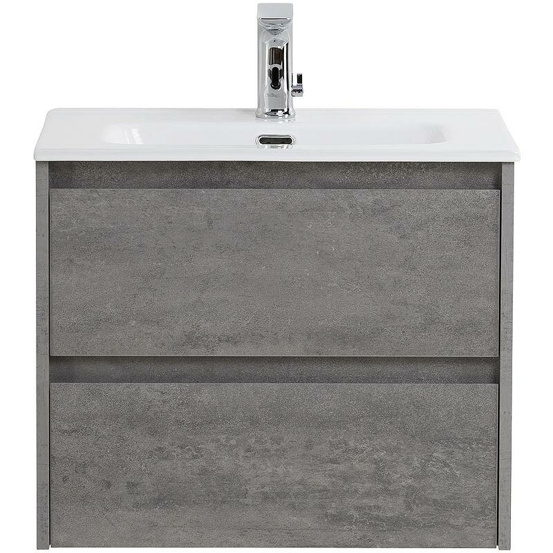 Тумба под раковину BelBagno Kraft 39 50 KRAFT 39-500 390-2C-SO-CG подвесная Cemento Grigio